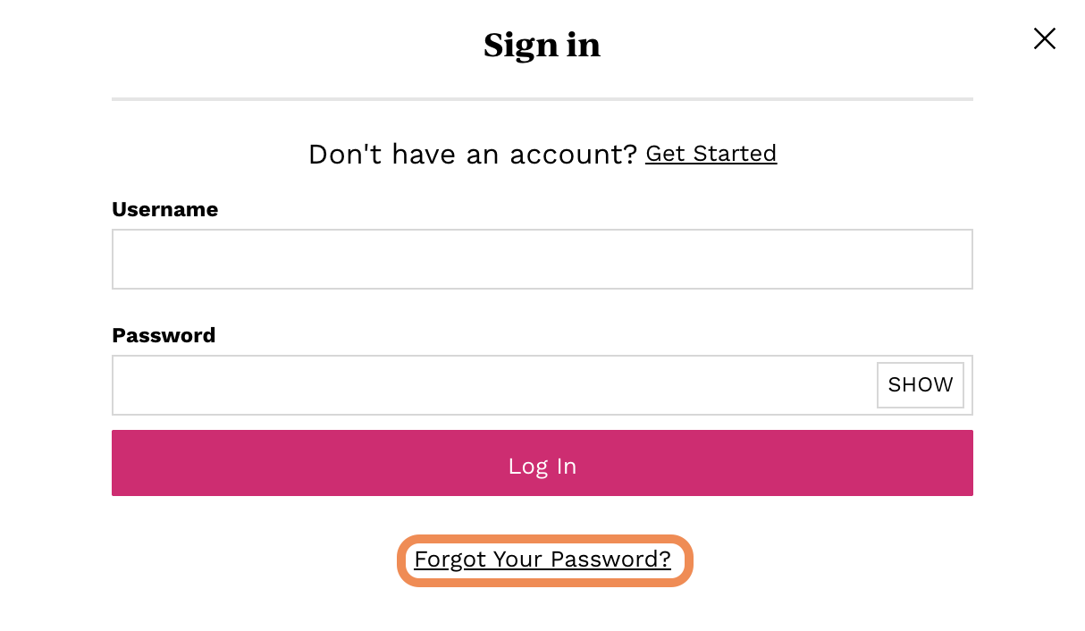 I can't sign in. How do I find my username or password? – Rebel.com ...